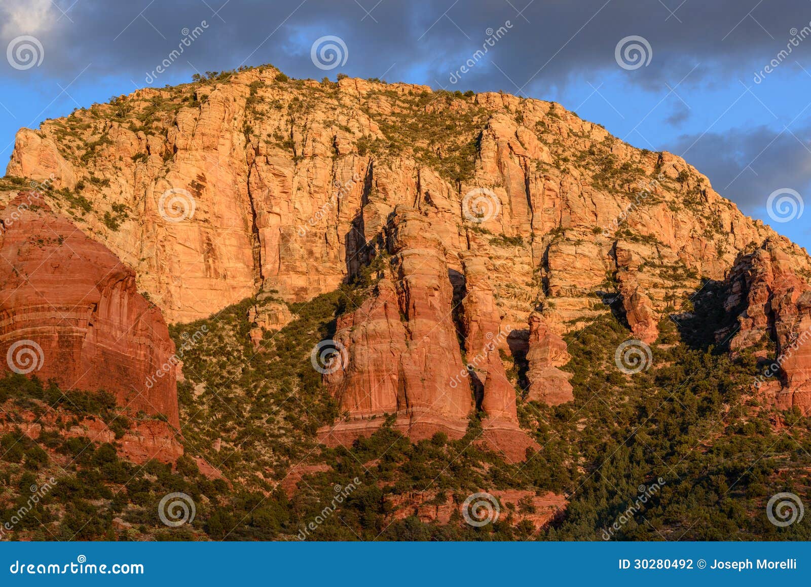 Red Rocks Cliffs at Sedona, Arizona Stock Photo - Image of famous ...