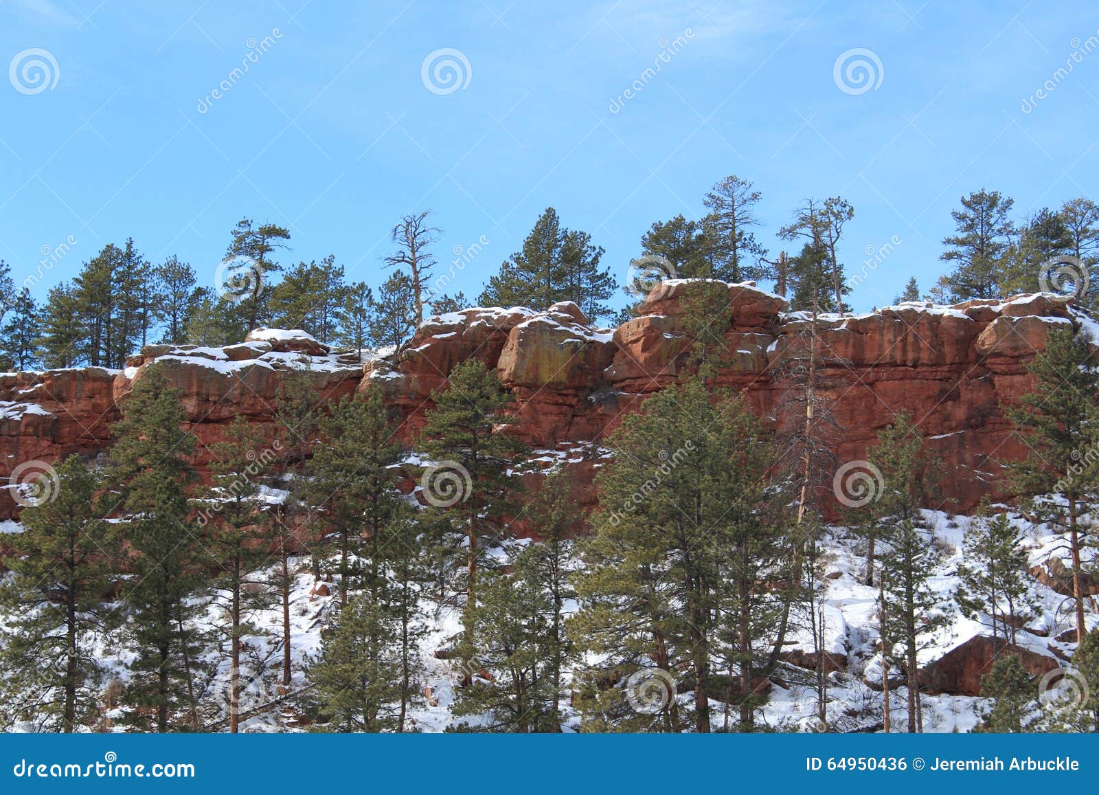 Red Rock Formation in Colorado Stock Photo - Image of colorado, nature ...