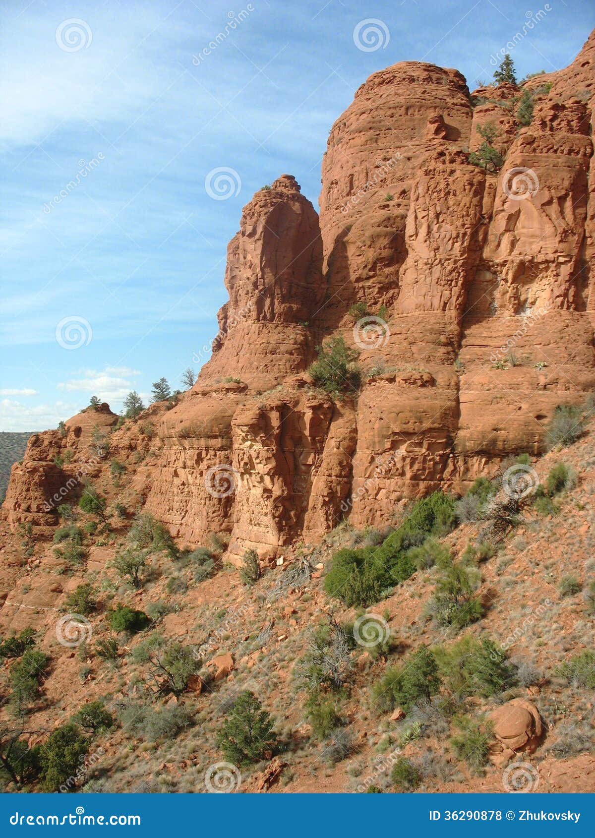 Red Rock Formations in Sedona, Arizona Stock Photo - Image of phoenix ...