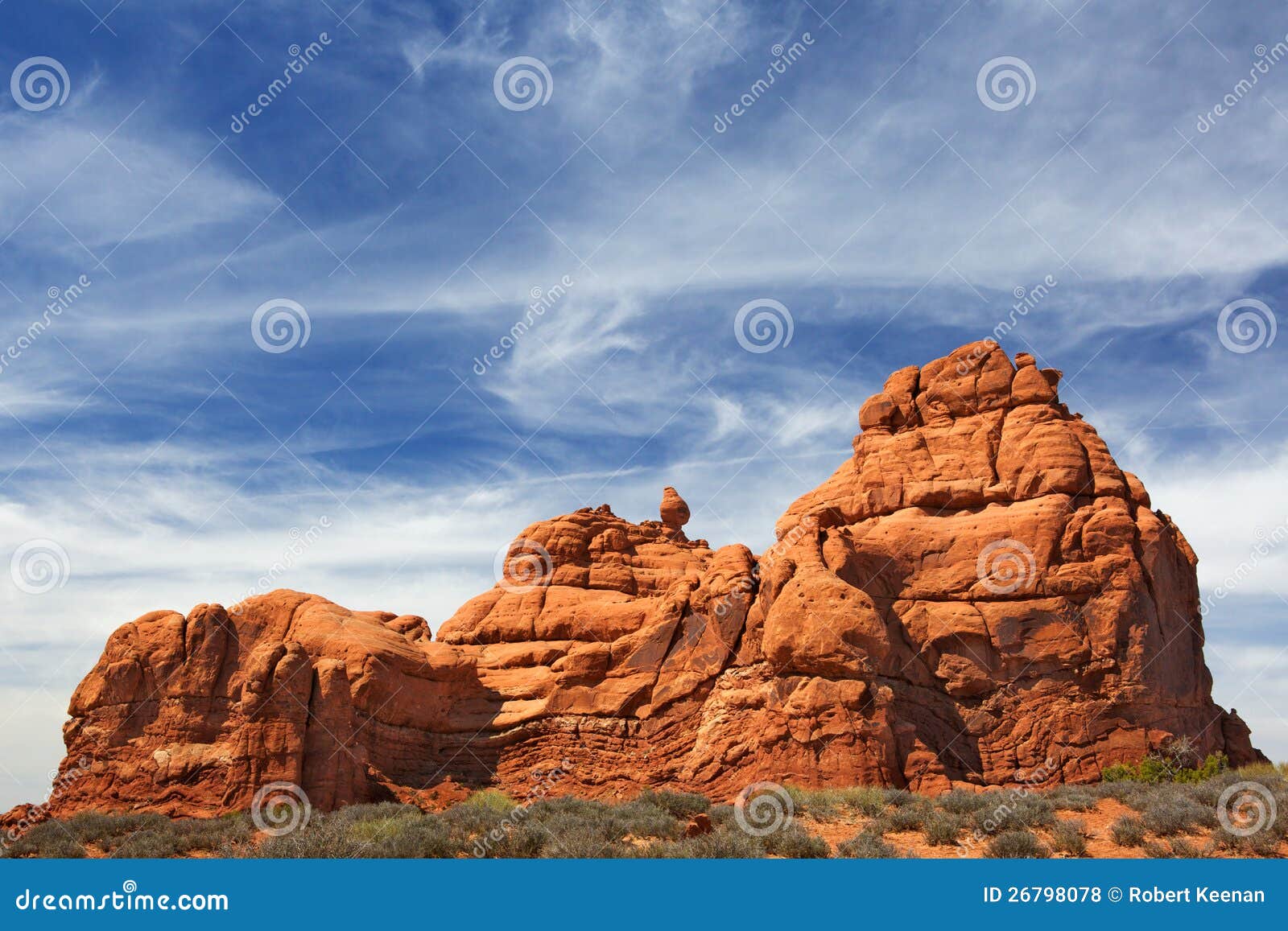 Red Rock Formations sky stock photo. Image of organ, blue - 26798078