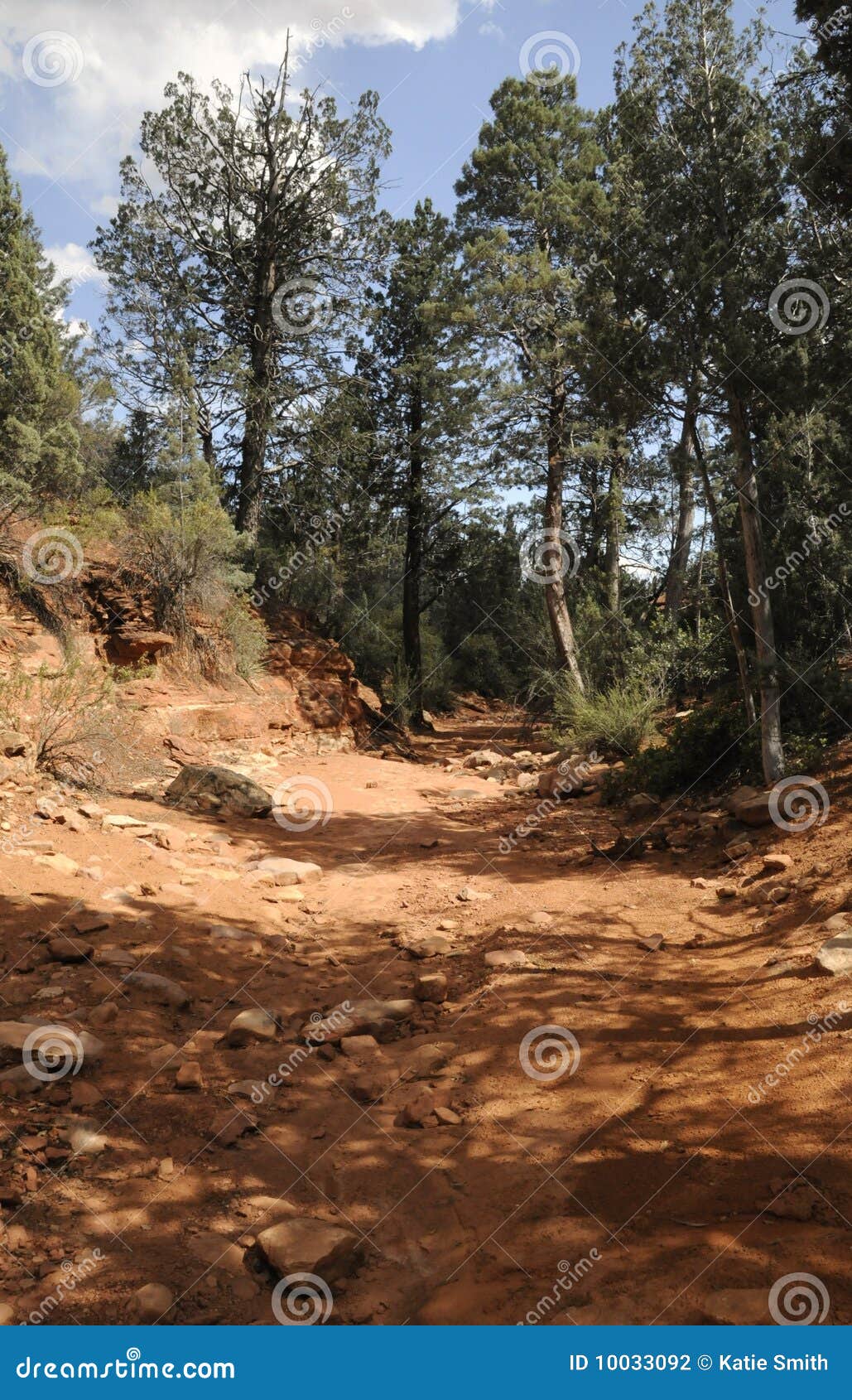 Red Rock Hiking Trail stock photo. Image of destination - 10033092