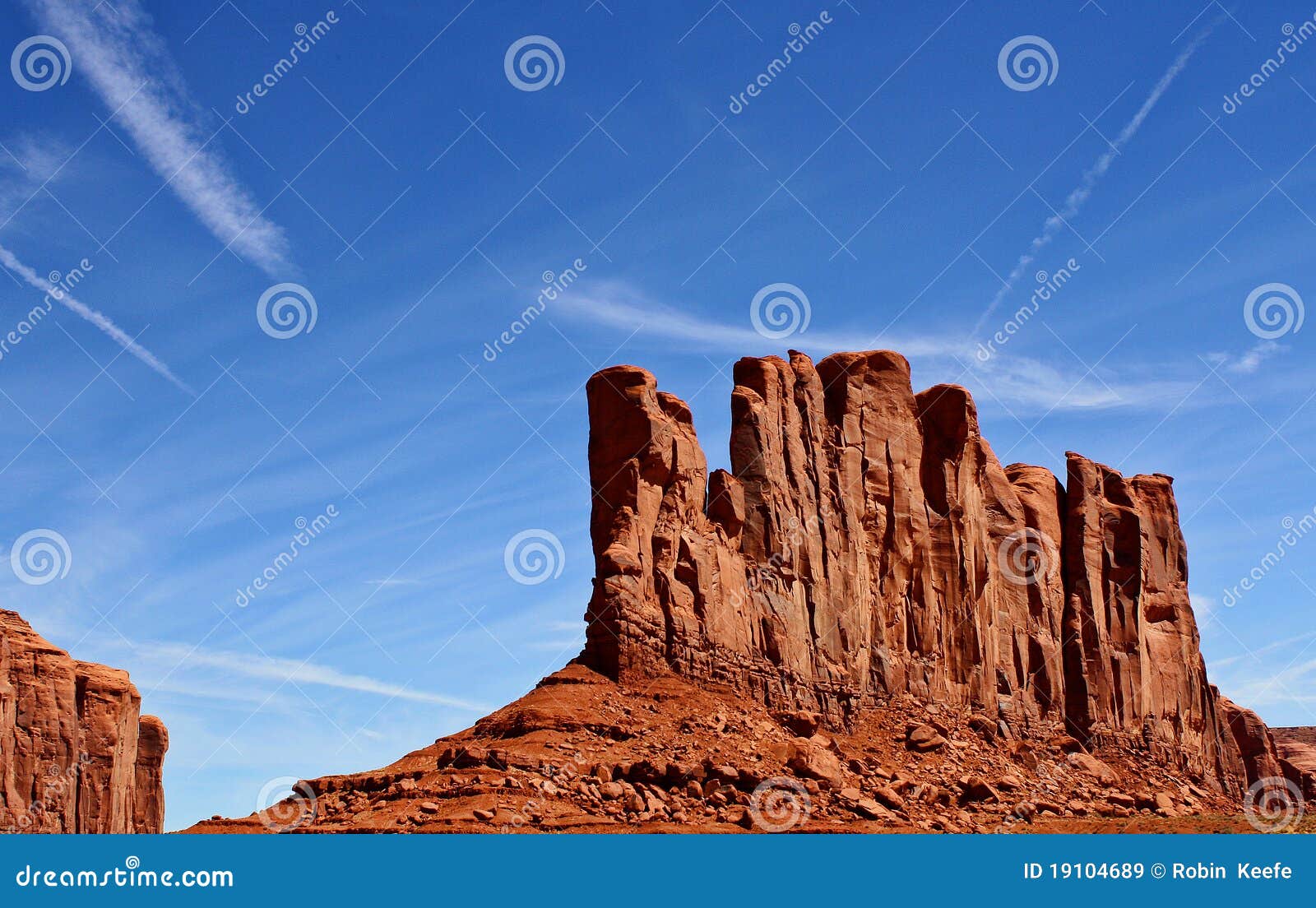 Red Rock Mountain stock image. Image of terrain, landscape - 19104689