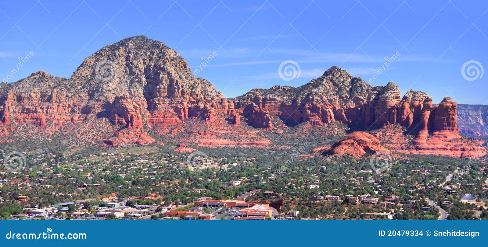 Red Rock mountains stock photo. Image of blue, outdoors - 20479334