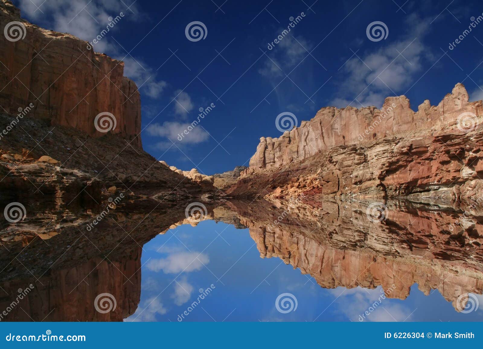 Red Rock Reflections stock photo. Image of arches, national - 6226304