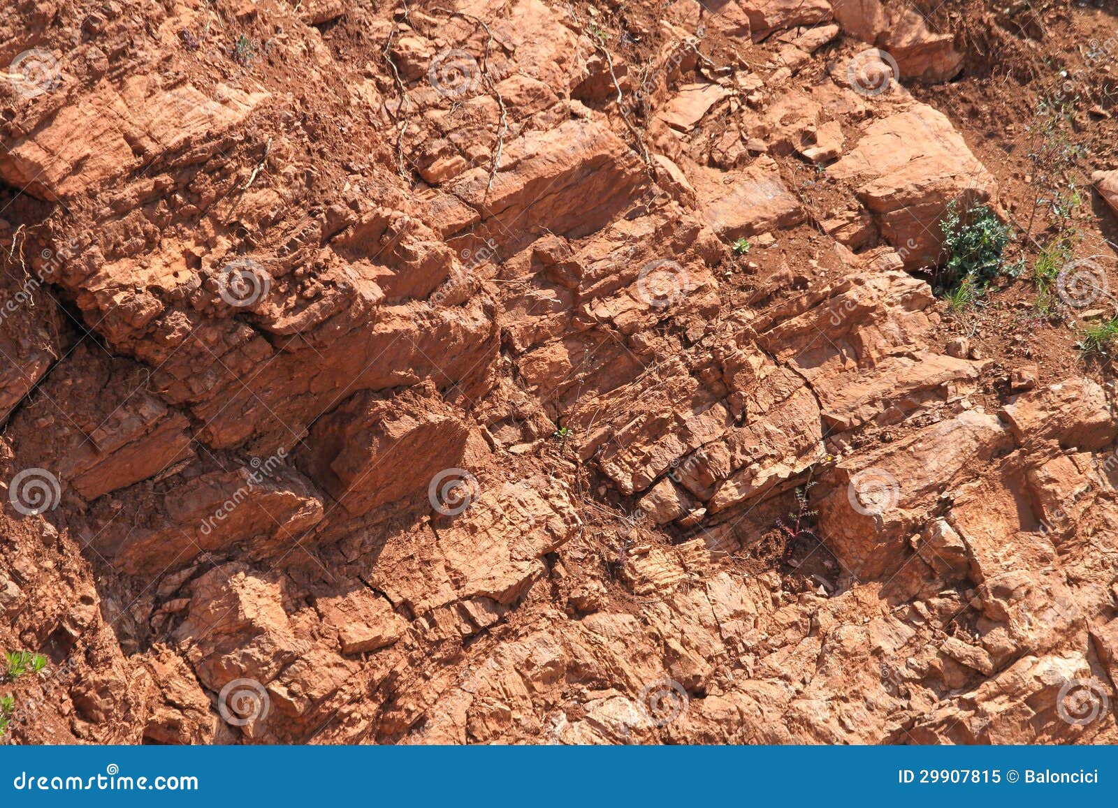 Red rock stock image. Image of nature, land, rock, geological - 29907815