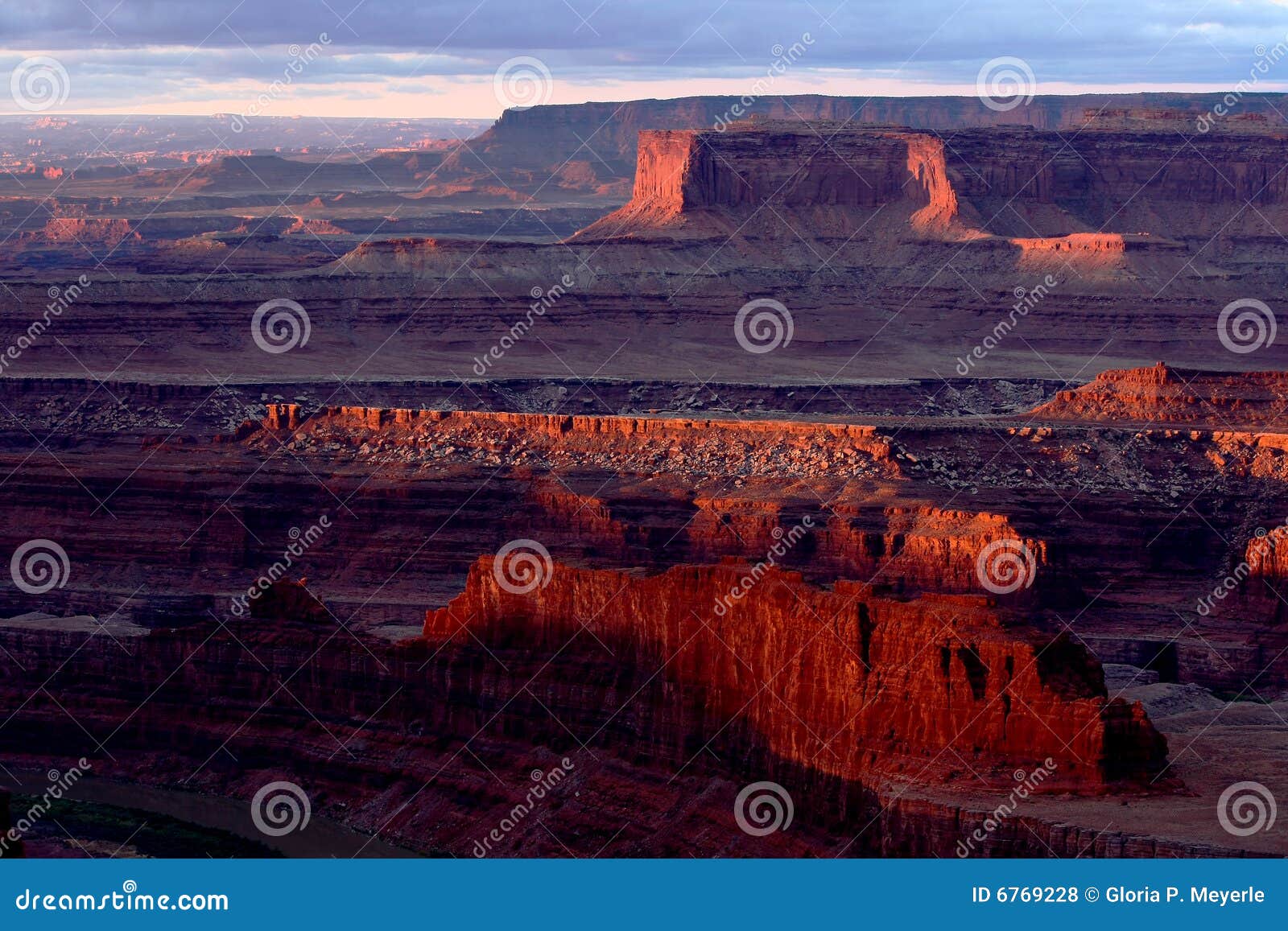 Red Rock Sunrise stock photo. Image of desert, strata - 6769228