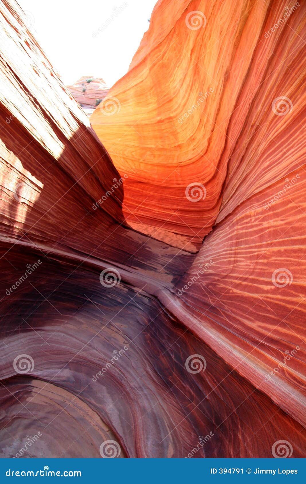 Red Rock Swirls stock image. Image of grand, paria, scenic - 394791
