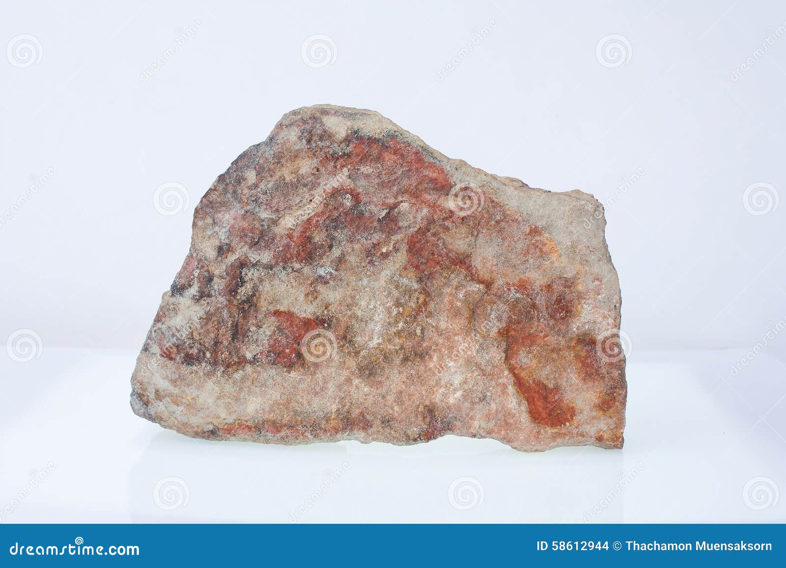 Red rock stock photo. Image of studio, space, background - 58612944