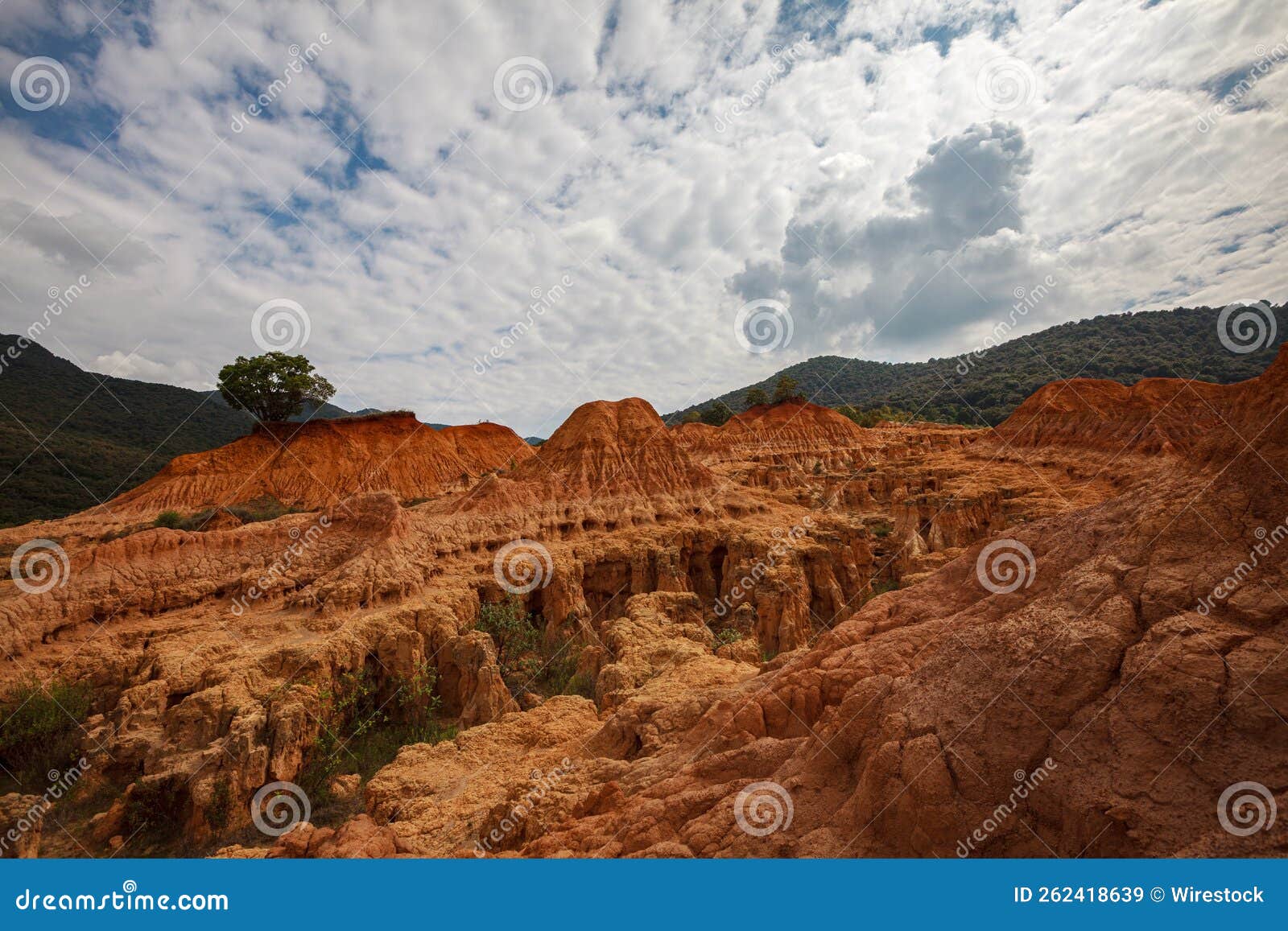 Red Rocks Against the Background of the Sky. Nature Background Stock ...