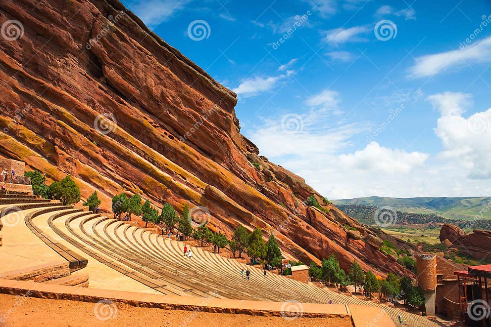 Red Rocks Amphitheater editorial photo. Image of outdoor - 38192071
