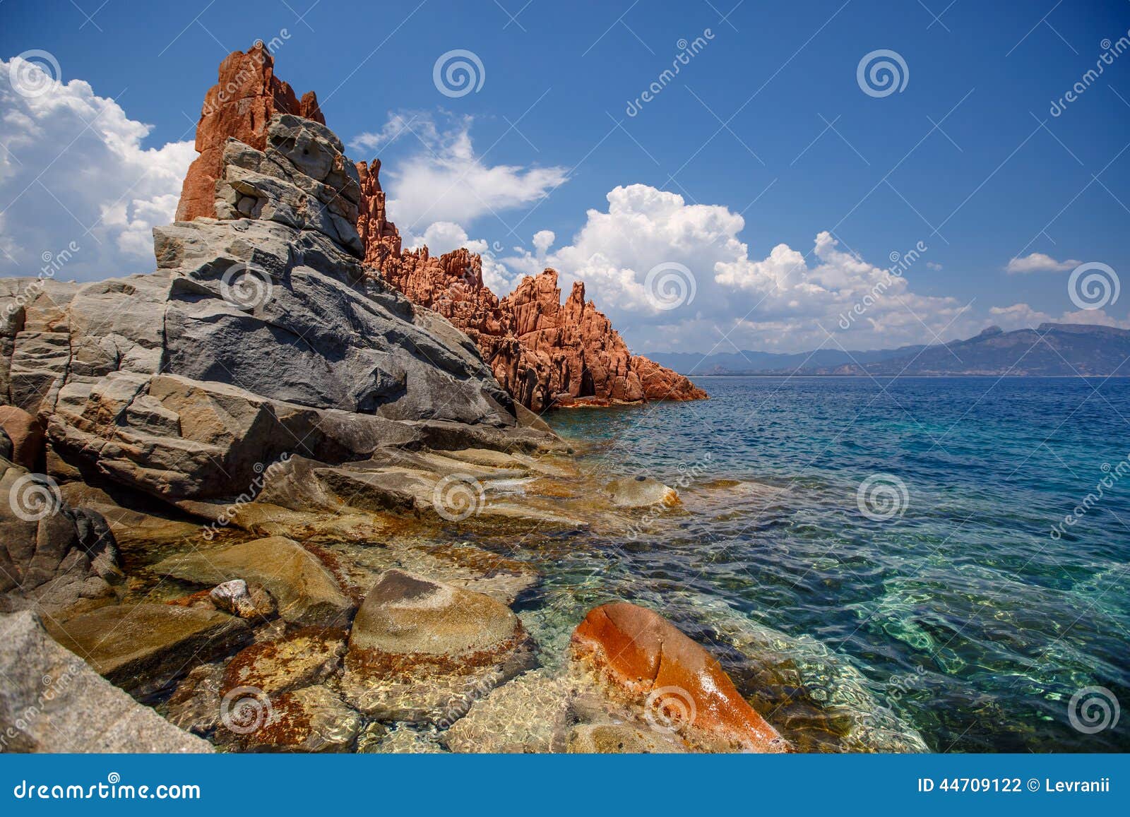 Red Rocks of Arbatax, Sardinia Stock Photo - Image of rocks, cliff ...