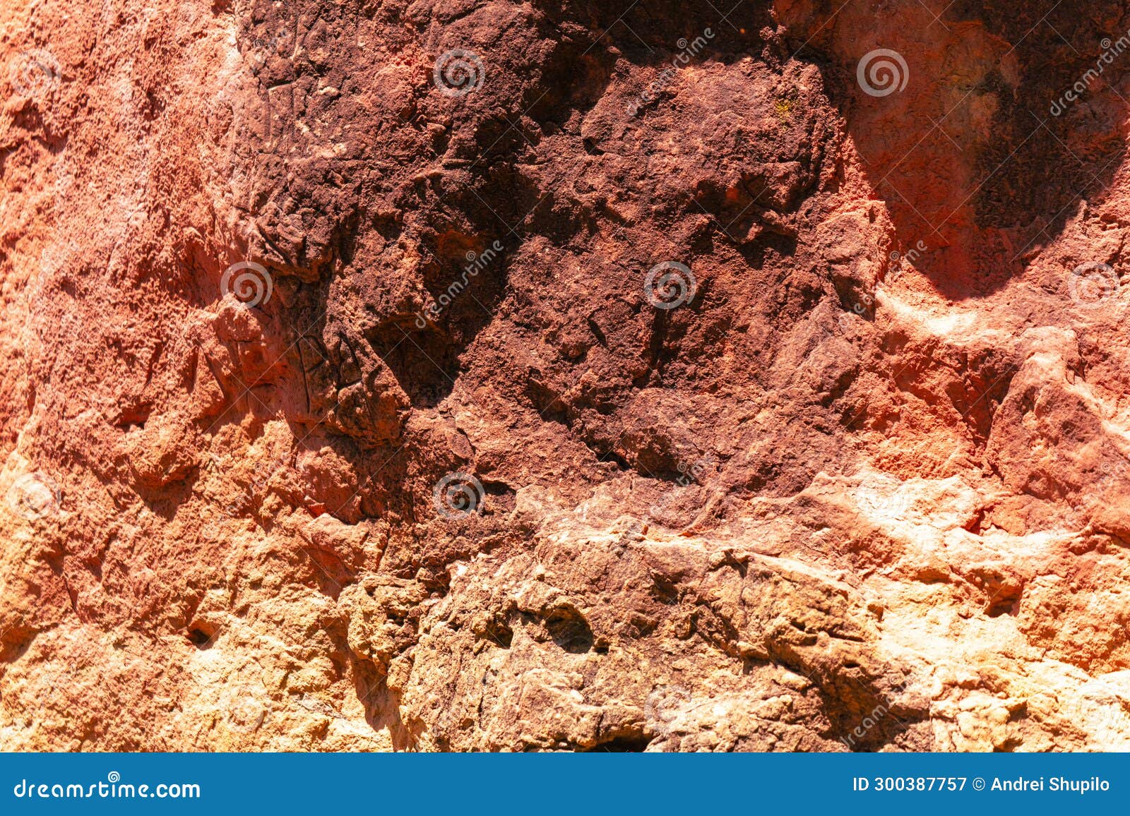 Red Rocks As an Abstract Background. Texture Stock Image - Image of ...
