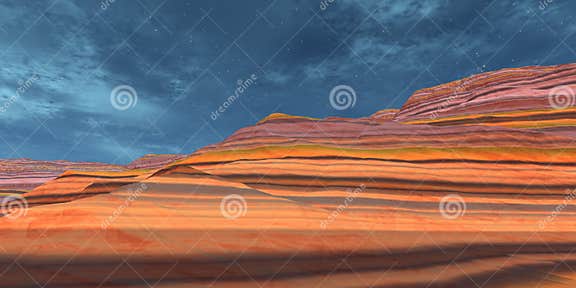 Red rocks and blue sky stock image. Image of texture, objects - 547497