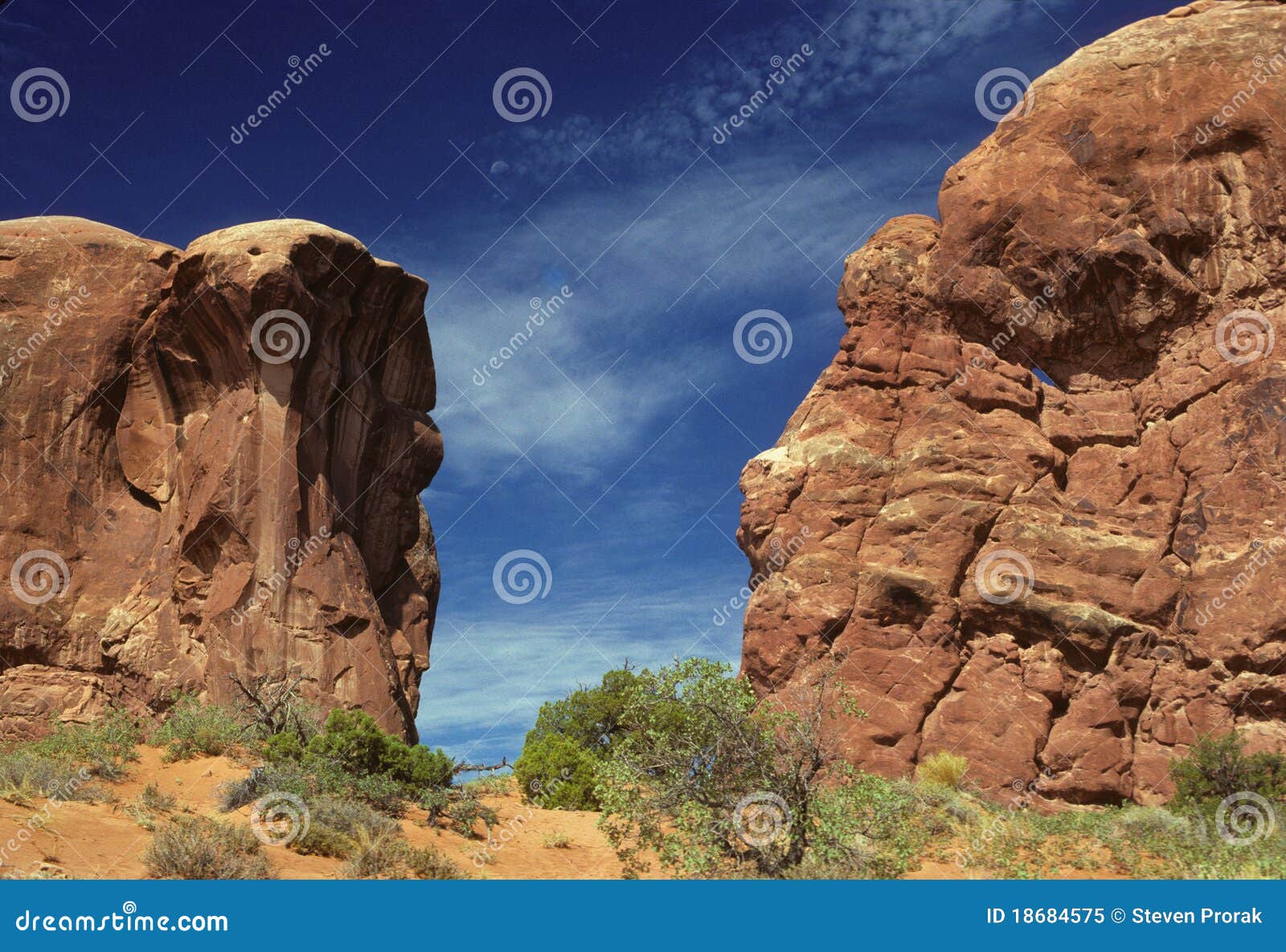 Red Rocks Country stock image. Image of national, arid - 18684575