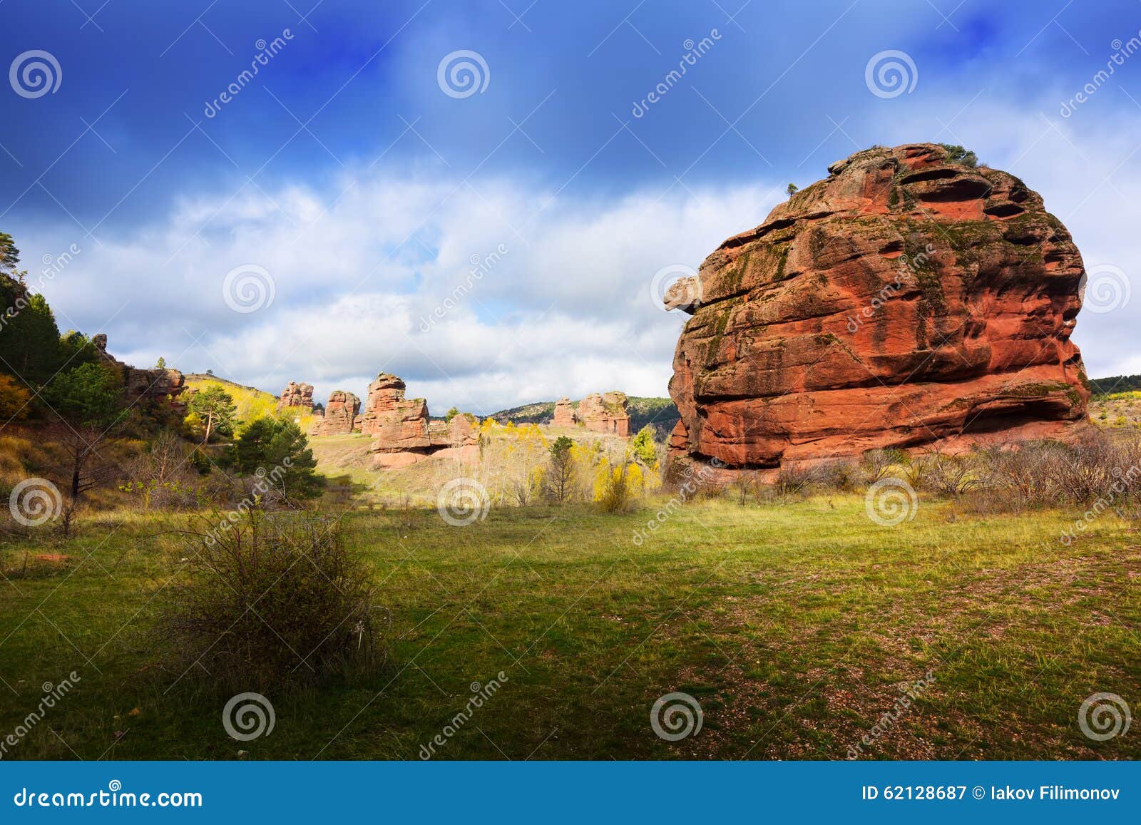 Red rocks stock image. Image of scenic, mountain, chequilla - 62128687