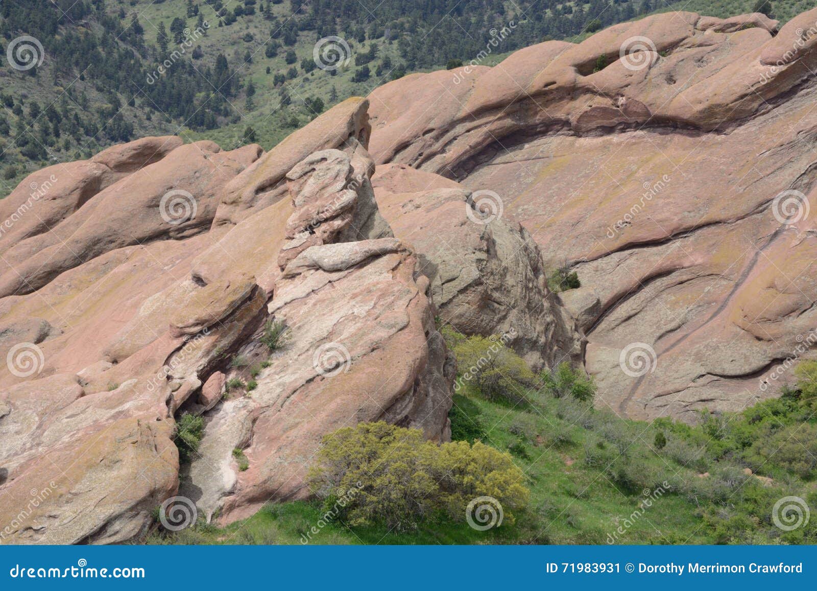 Red Rocks Park Colorado stock image. Image of destination - 71983931