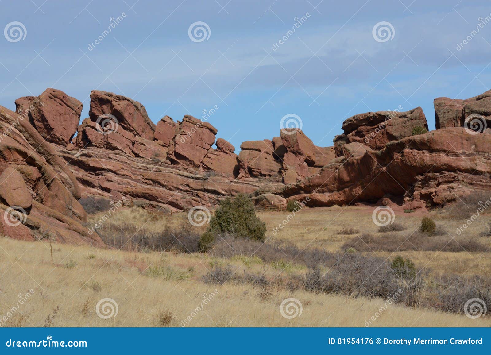Red Rocks Park Colorado stock photo. Image of morrison - 81954176