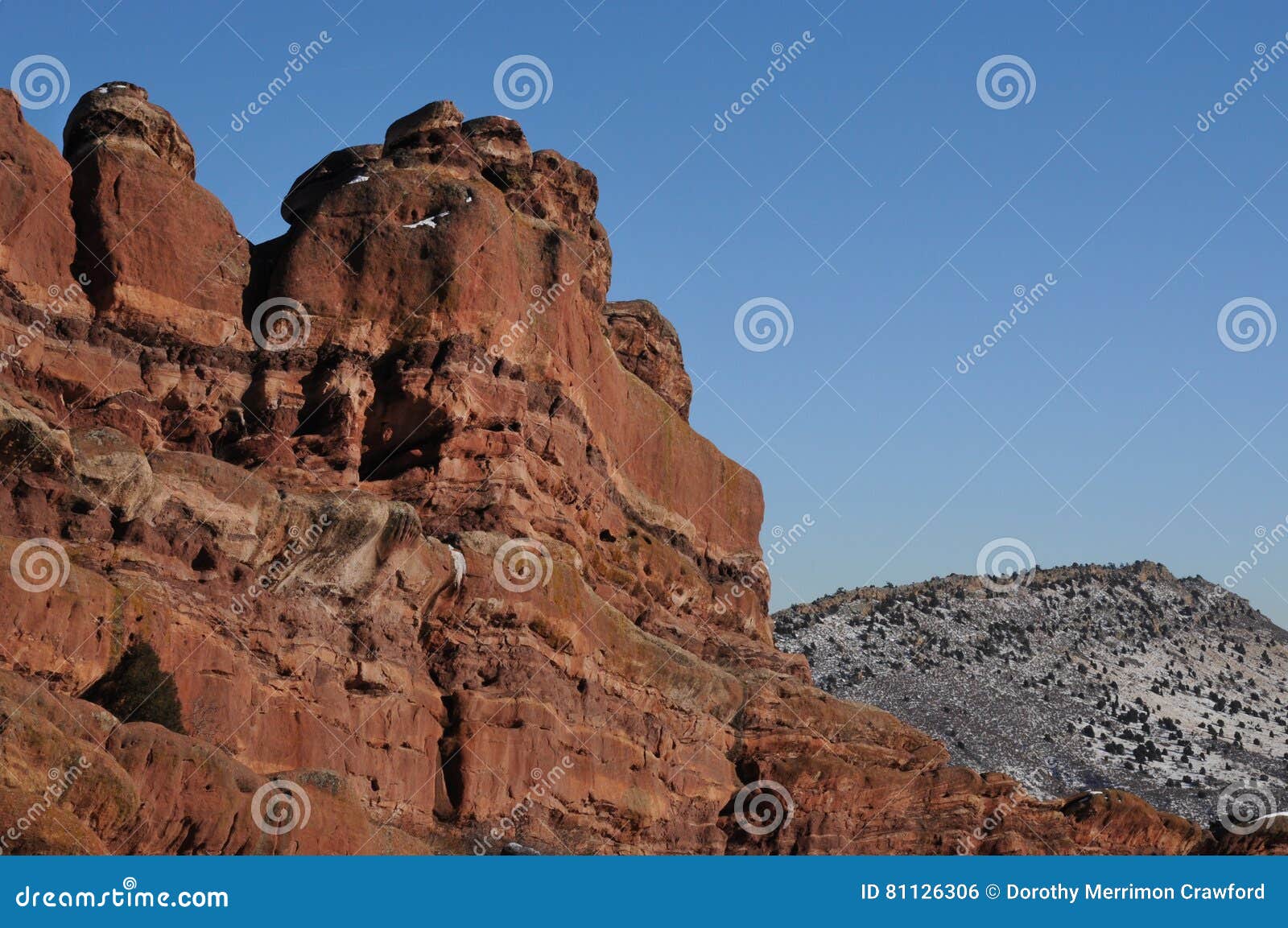 Red Rocks Park in Colorado stock photo. Image of morrison - 81126306