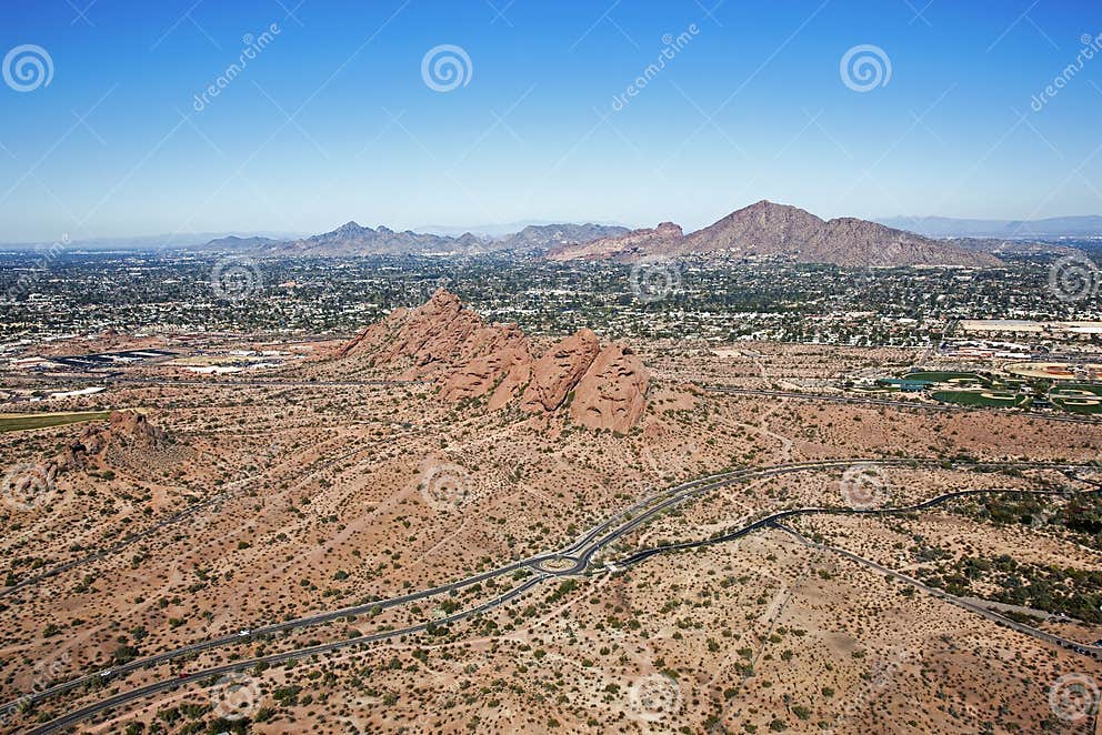 Red Rocks of Phoenix stock photo. Image of park, clear - 28663244