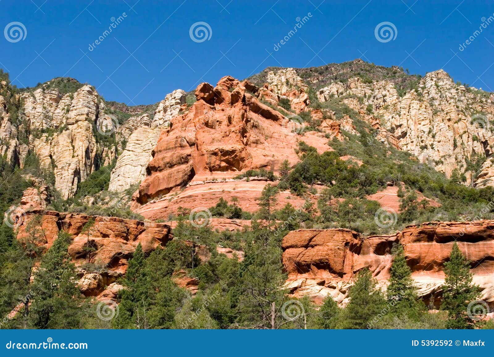 Red Rocks Scenic View in Sedona Stock Photo - Image of desert ...