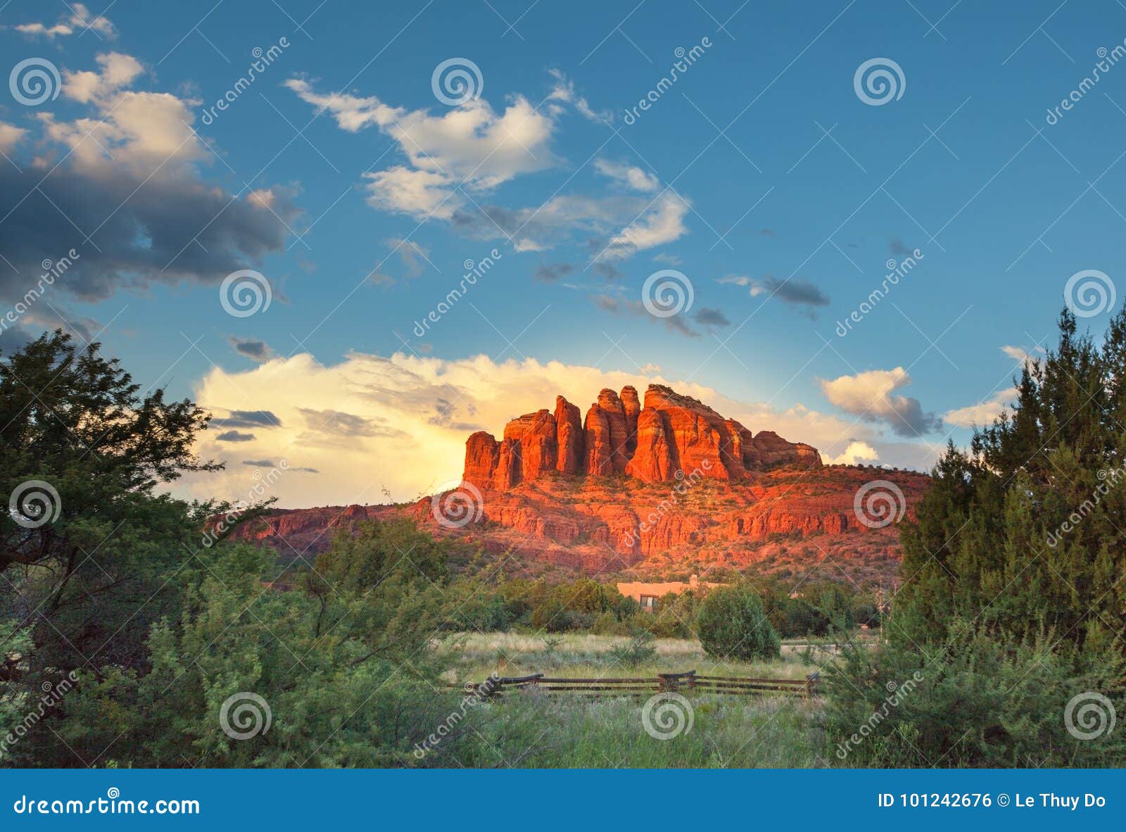 Red Rocks stock photo. Image of blue, arizona, wonders - 101242676