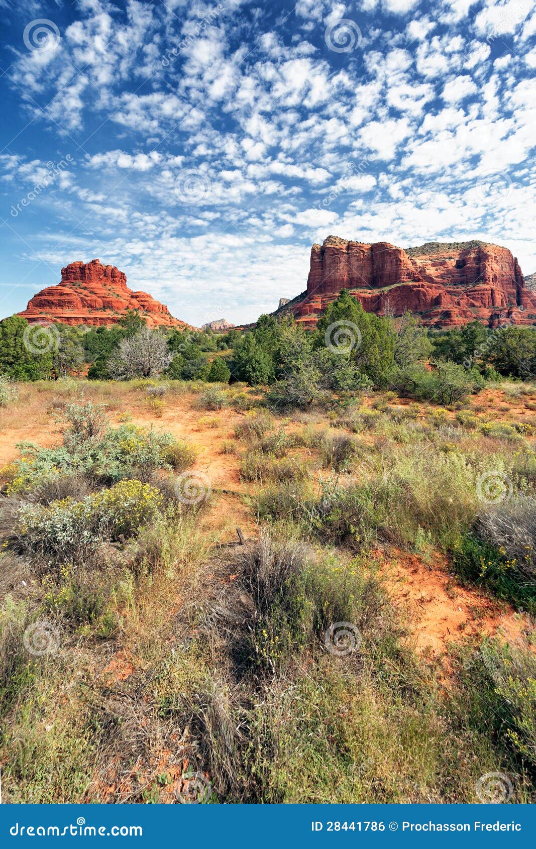 Red rocks of Sedona stock photo. Image of clear, arizona - 28441786