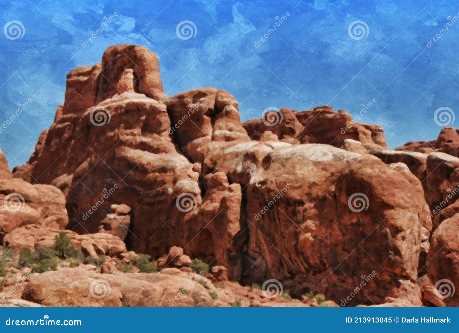 Red Rocks of Sedona stock image. Image of geology, sandstone - 213913045
