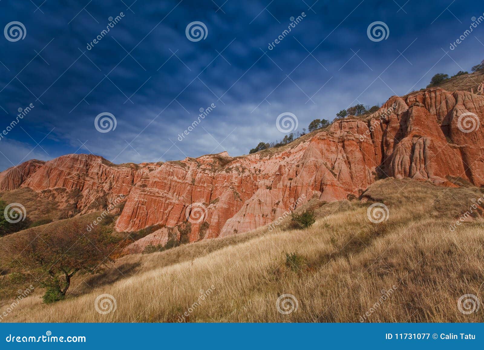 Red rocks at sunrise stock image. Image of clay, rock - 11731077