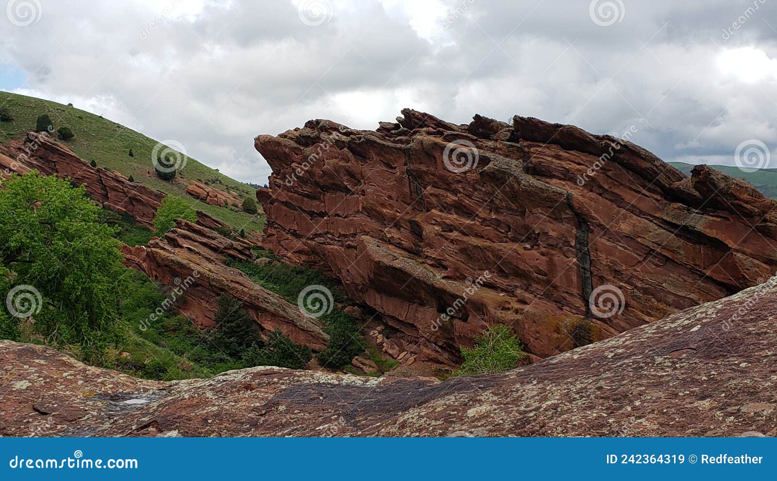 Red Rocks Terrain stock image. Image of geology, wilderness - 242364319