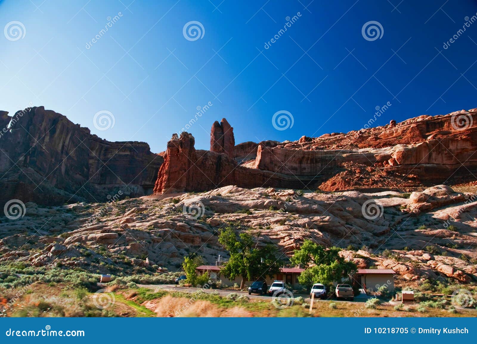 Red rocks of Utah stock image. Image of bright, hill - 10218705