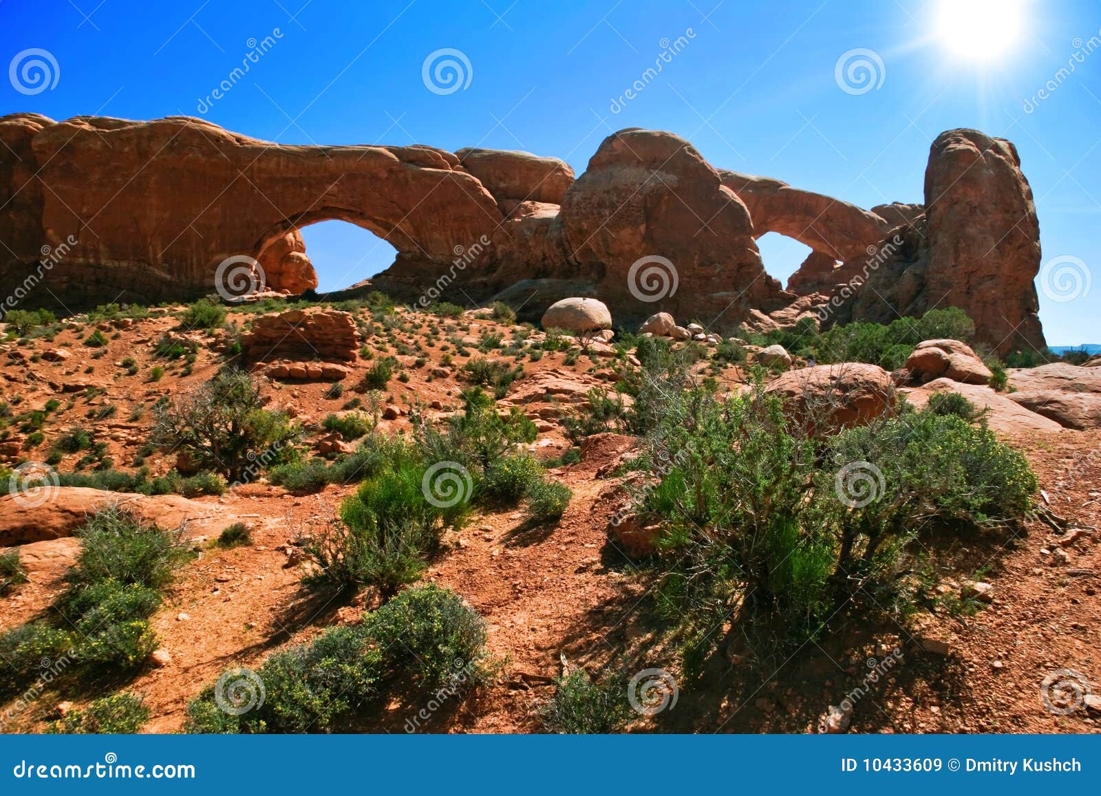 Red rocks of Utah stock image. Image of high, landscape - 10433609