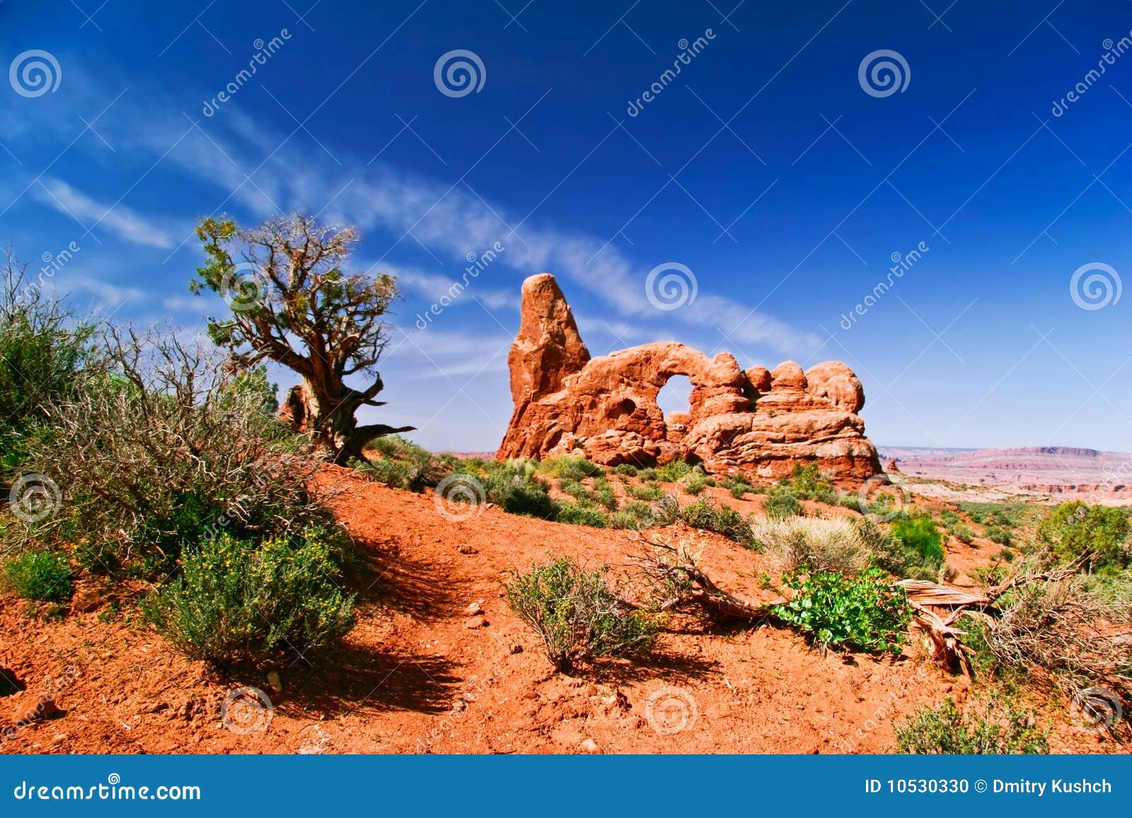 Red rocks of Utah stock photo. Image of bright, clouds - 10530330