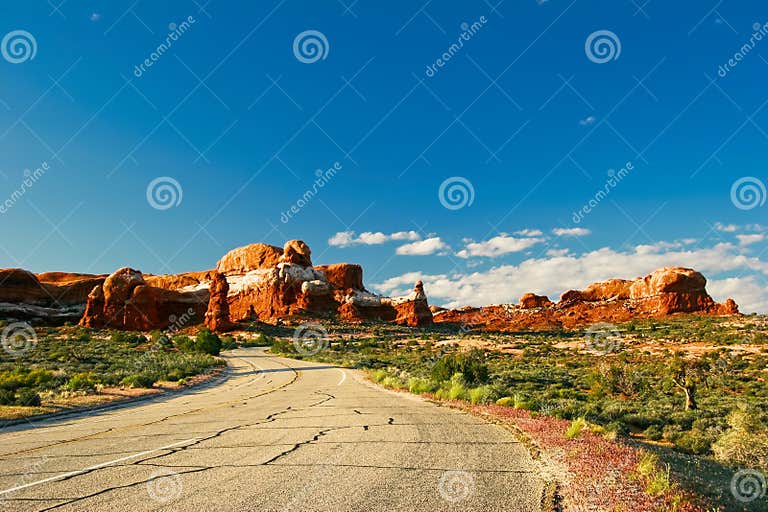 Red rocks of Utah stock image. Image of light, beauty - 10563919