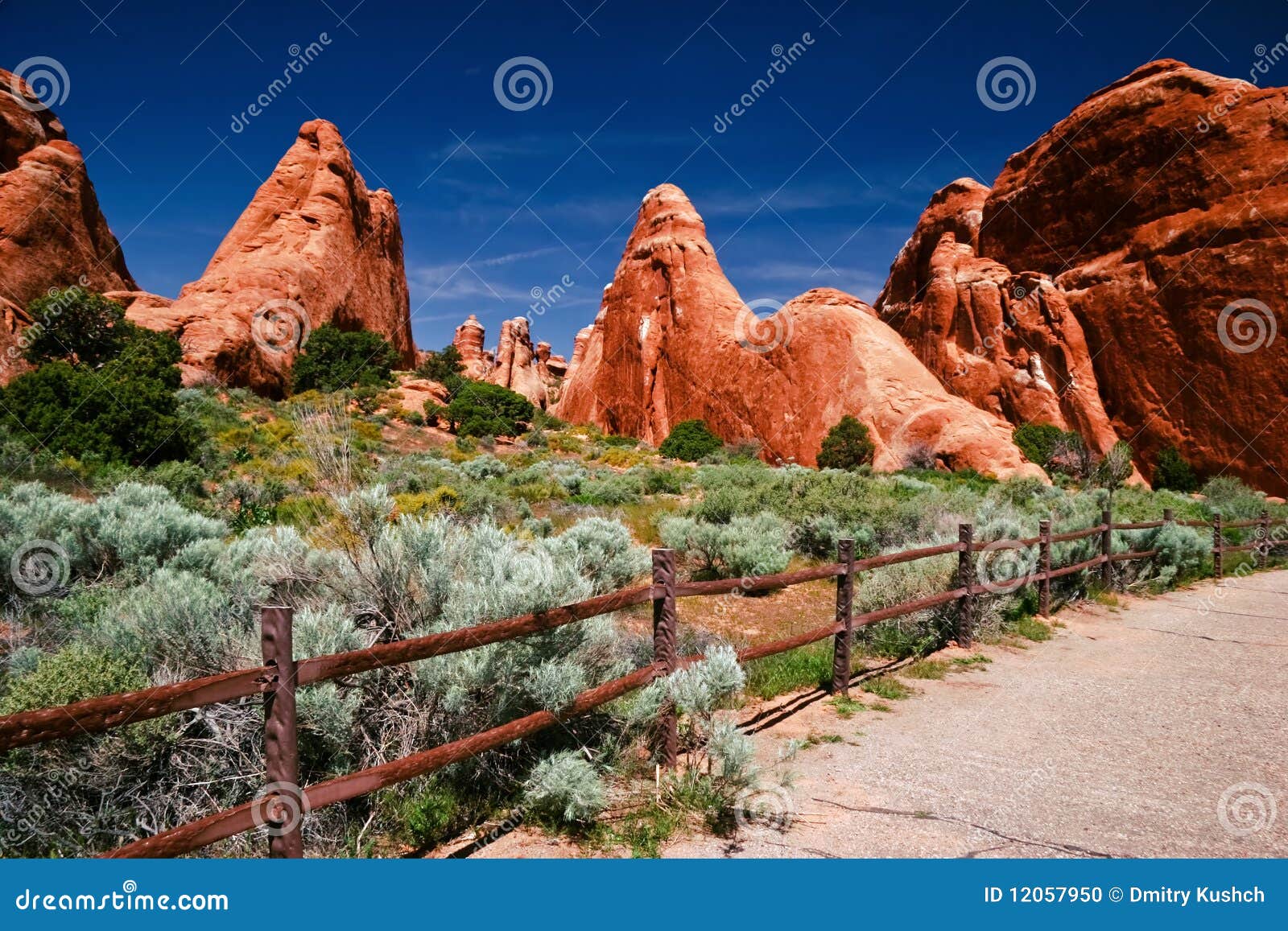Red rocks of Utah stock photo. Image of morning, land - 12057950