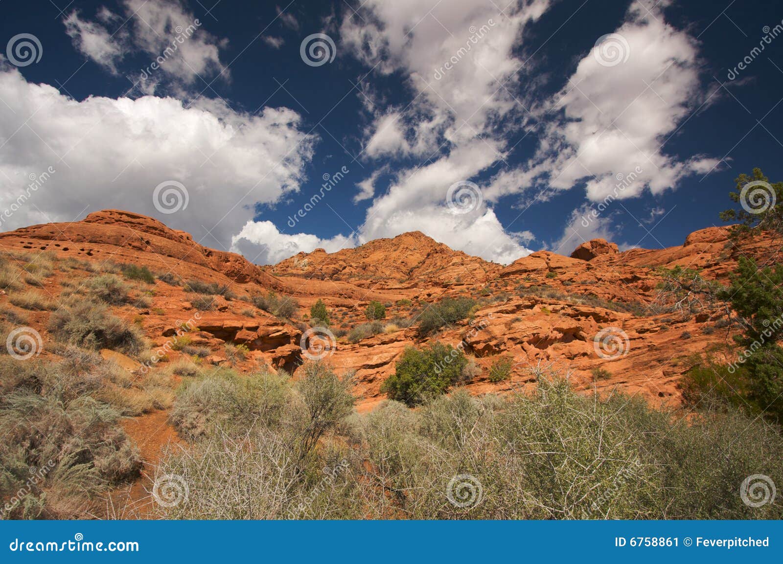 Red Rocks of Utah stock image. Image of national, rocks - 6758861