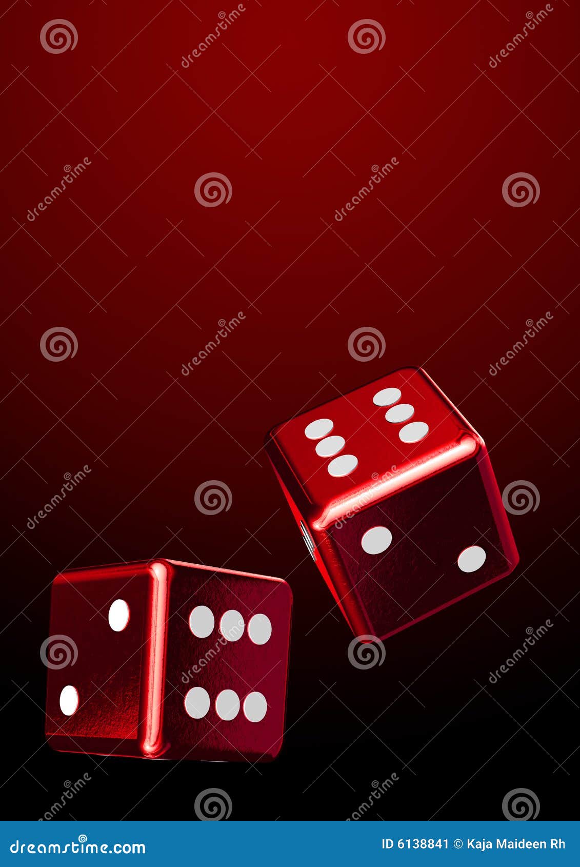 Dice With Danger Symbols Royalty-Free Stock Photo | CartoonDealer.com ...