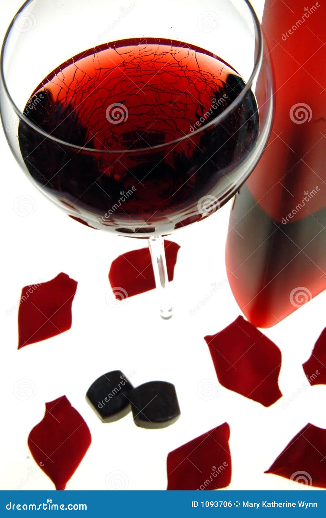 Red romance stock photo. Image of valentine, chocolates - 1093706