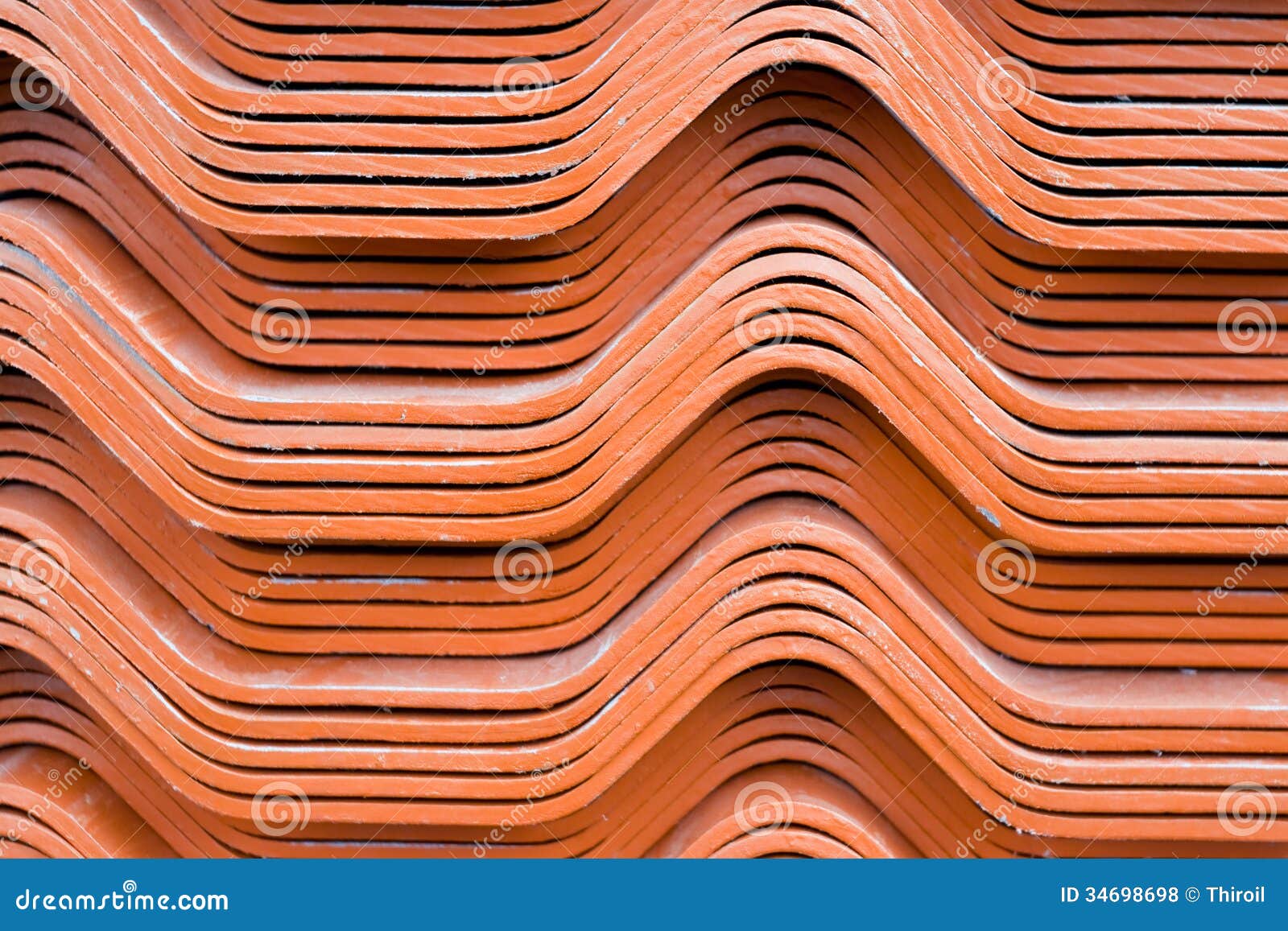 Red roof pattern. stock photo. Image of attic, architectural - 34698698