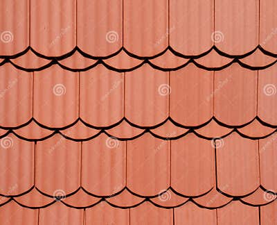 Red roof texture stock photo. Image of textured, roof - 9529306