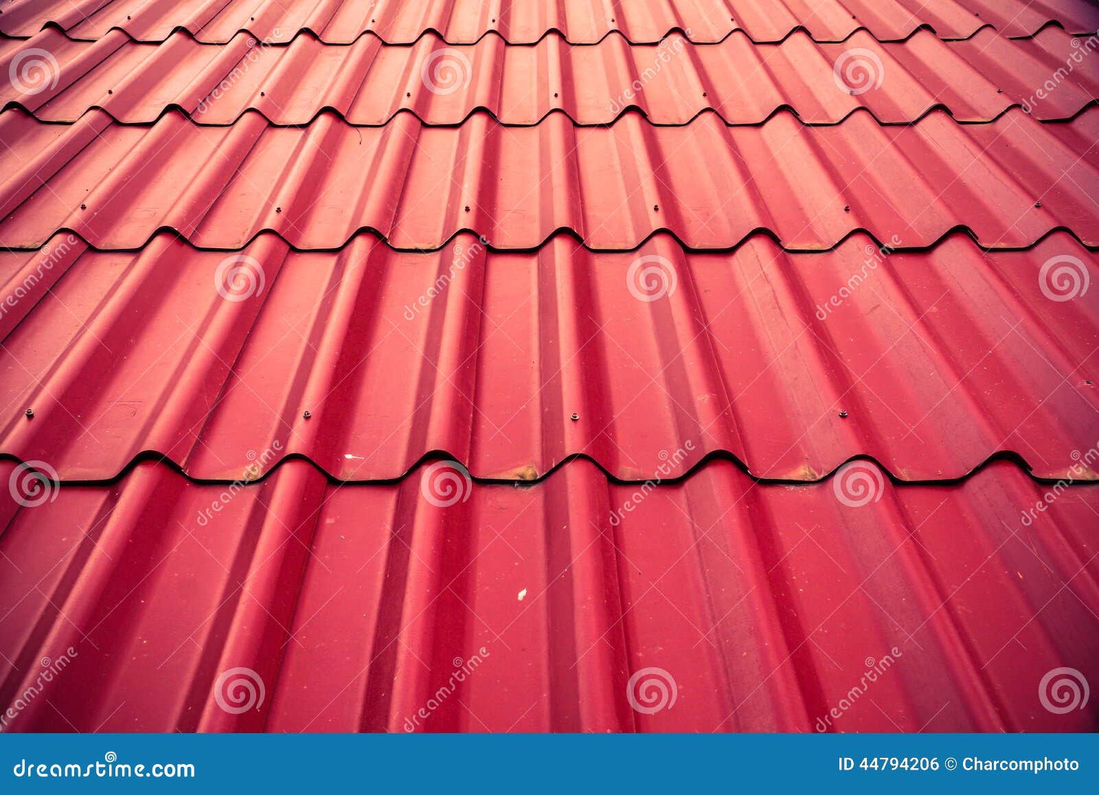 Red roof stock photo. Image of background, pattern, roofing - 44794206