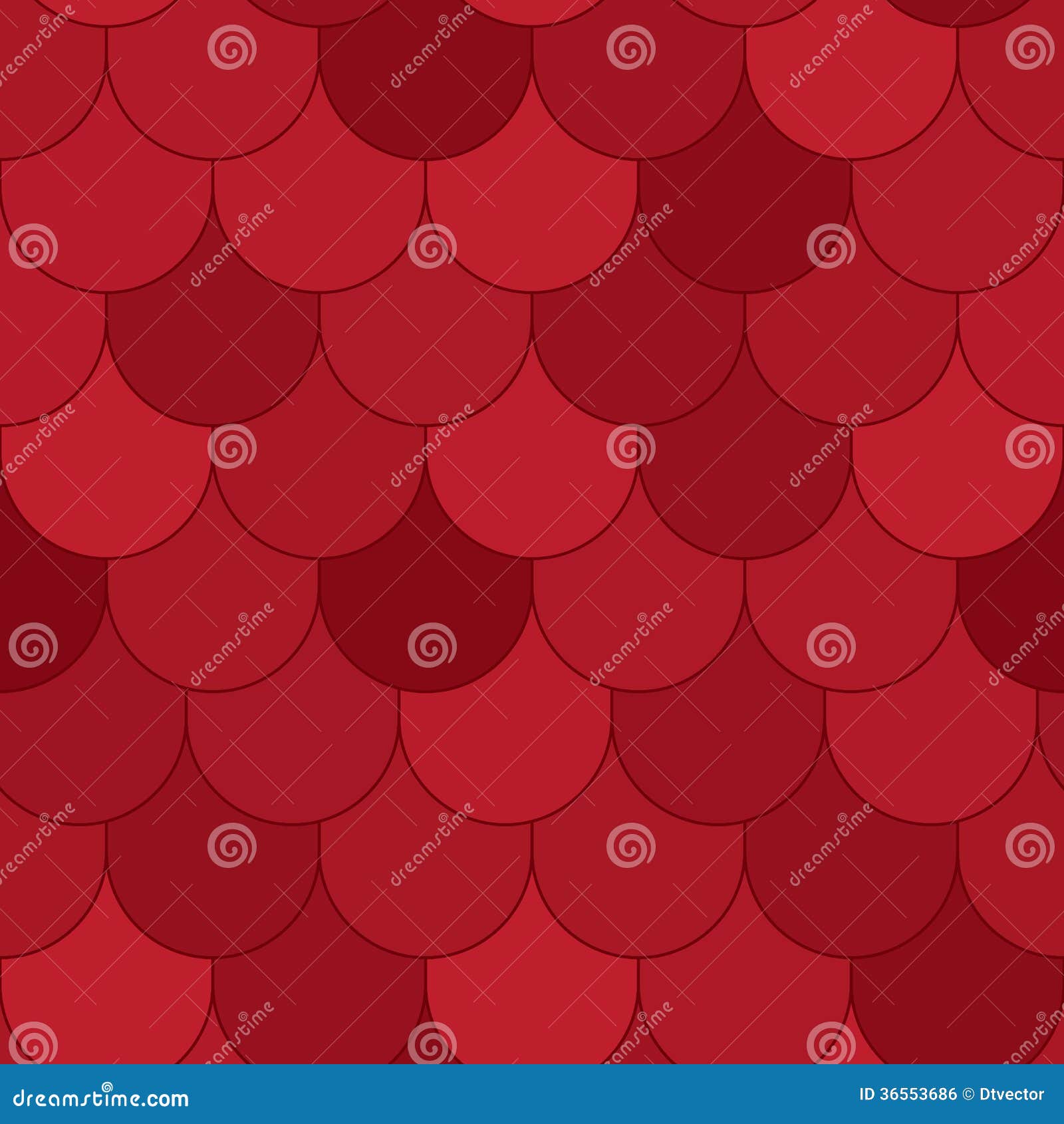 Red Roof Texture Seamless Pattern Stock Vector - Illustration of design ...