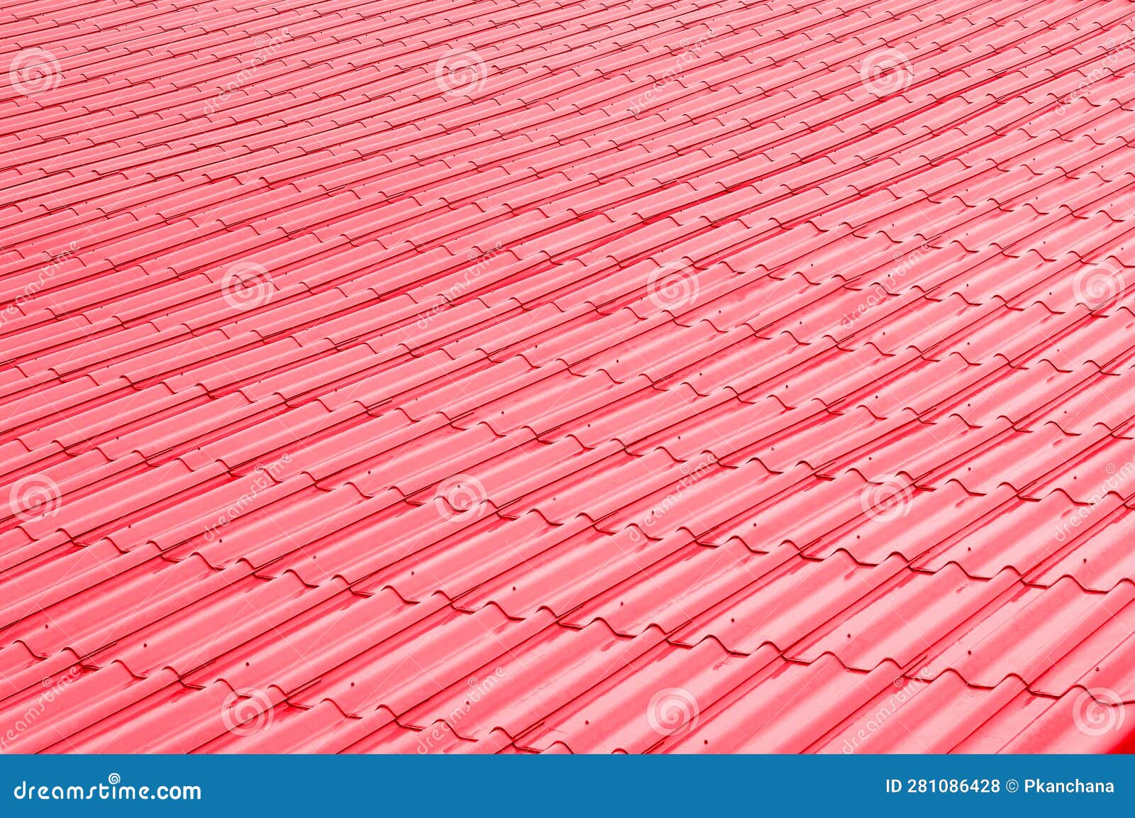 Red Roof Tiles Pattern and Background Stock Photo - Image of protection ...