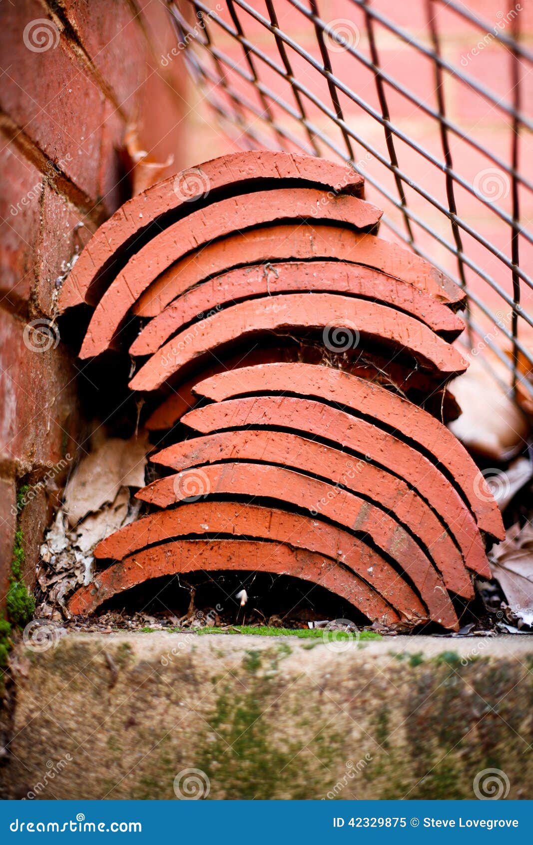 Red Roof Tiles stock image. Image of tiles, repetition - 42329875