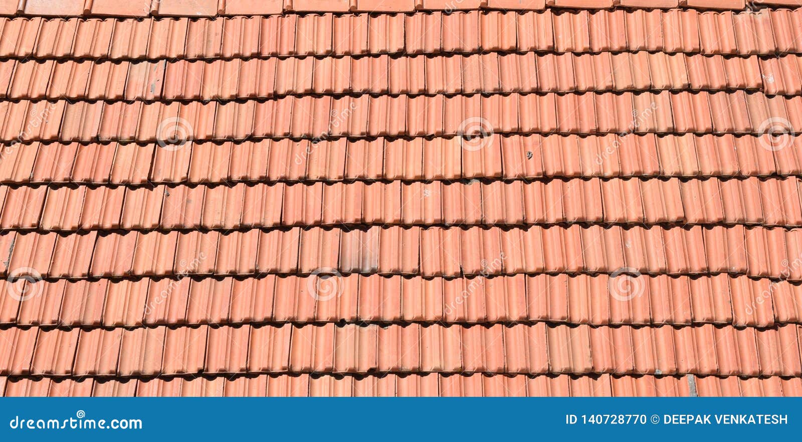 RED ROOF TOP TILES stock photo. Image of tiles, roof - 140728770