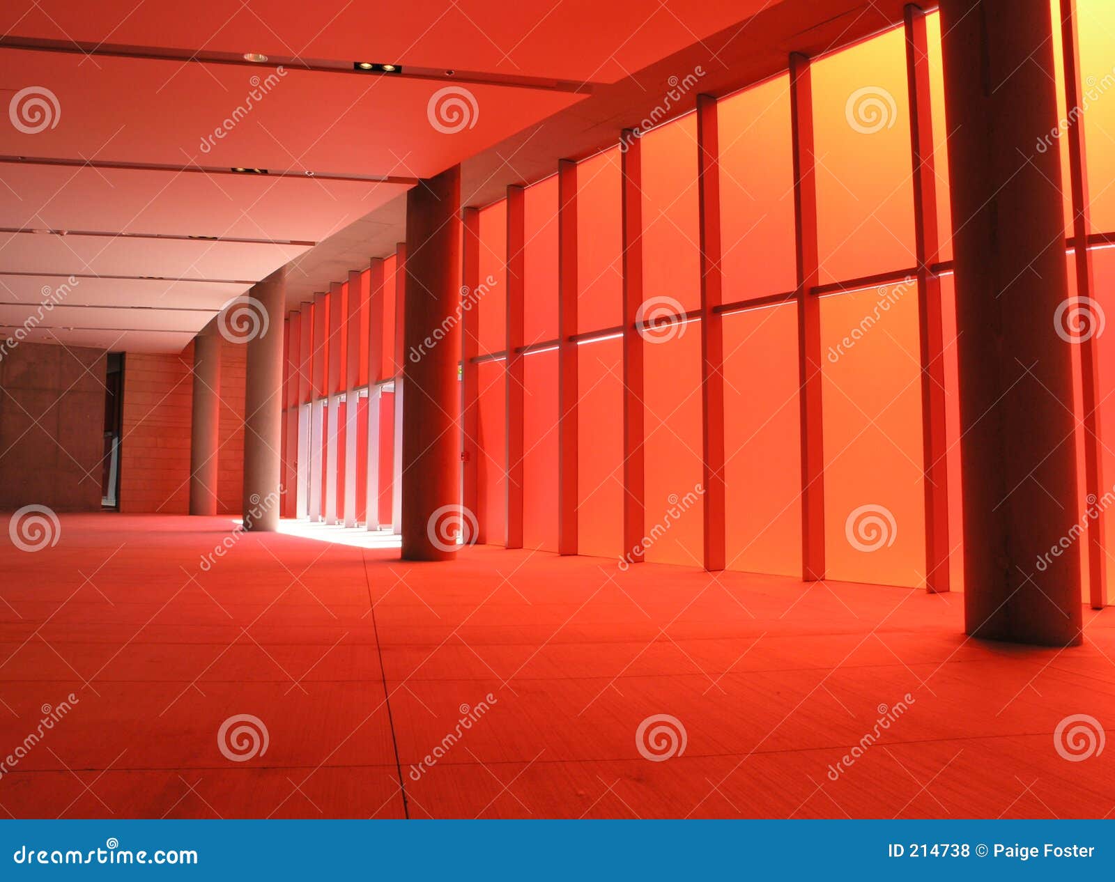 Red Room stock photo. Image of wall, unusual, rich, inside - 214738