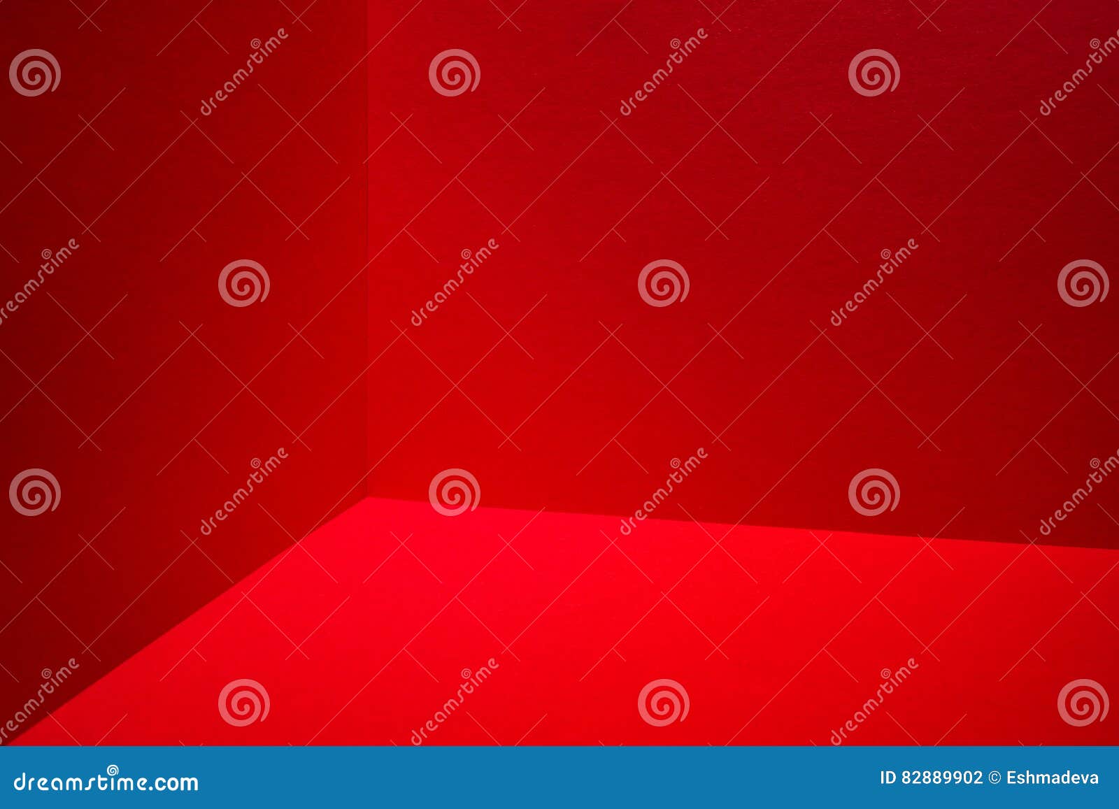 Red room corner stock photo. Image of empty, dark, abstract - 82889902