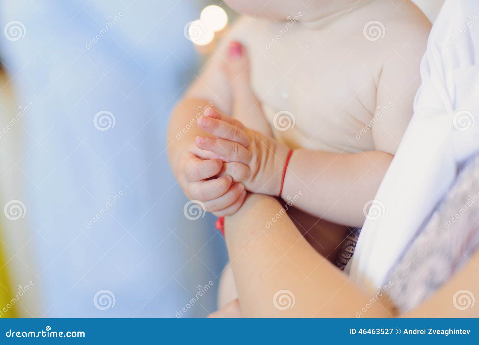 Red Rope on Hand stock image. Image of religion, caucasian - 46463527