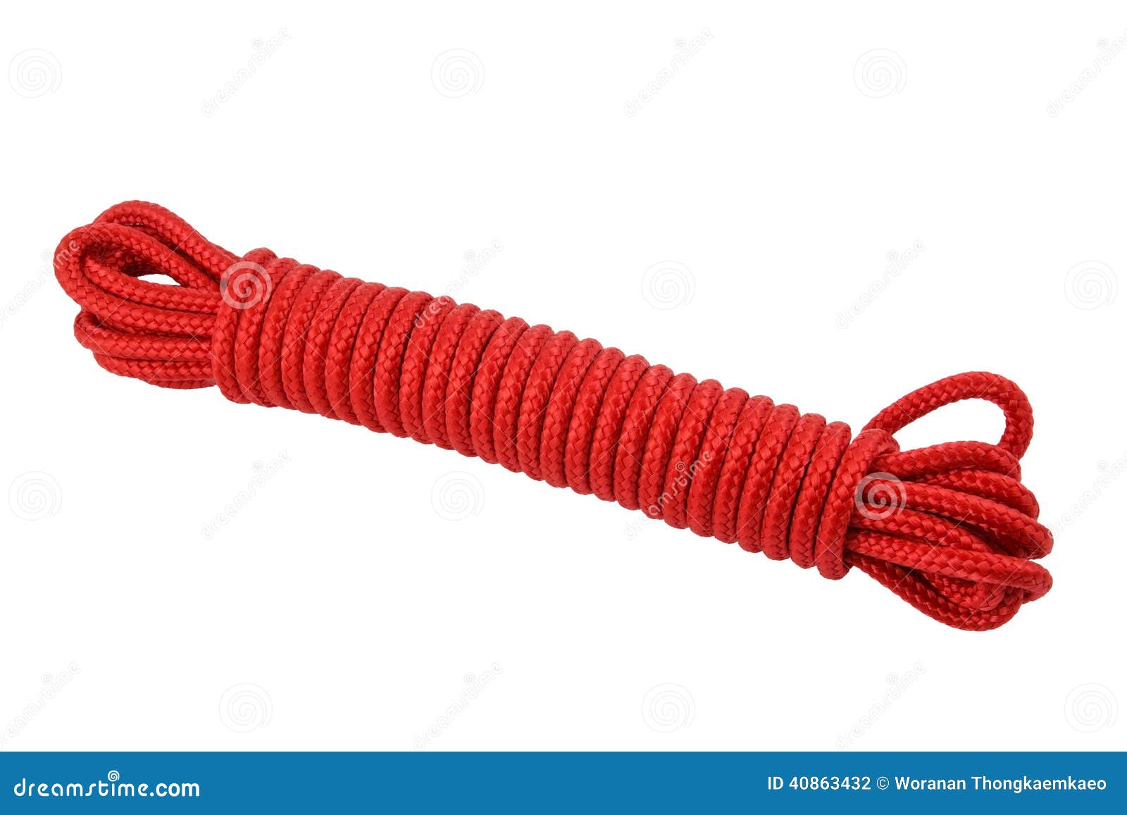 Red rope stock photo. Image of bend, scout, safety, cordage - 40863432