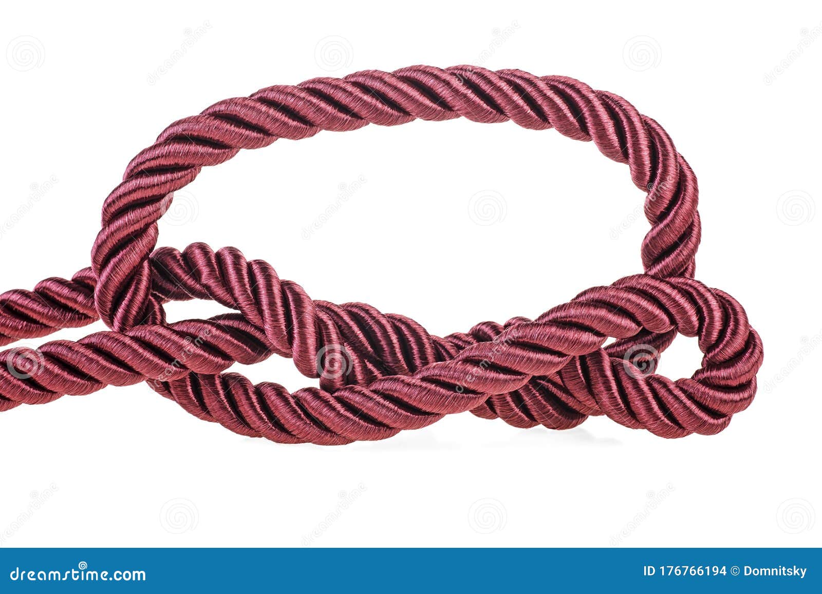 Loop Shape Black Plastic Cable Tie Stock Photo | CartoonDealer.com ...