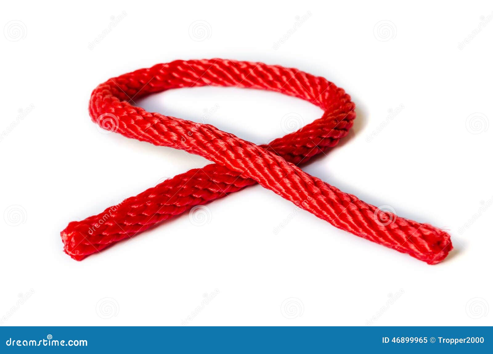 Red Rope . stock image. Image of scout, hitch, strength - 46899965